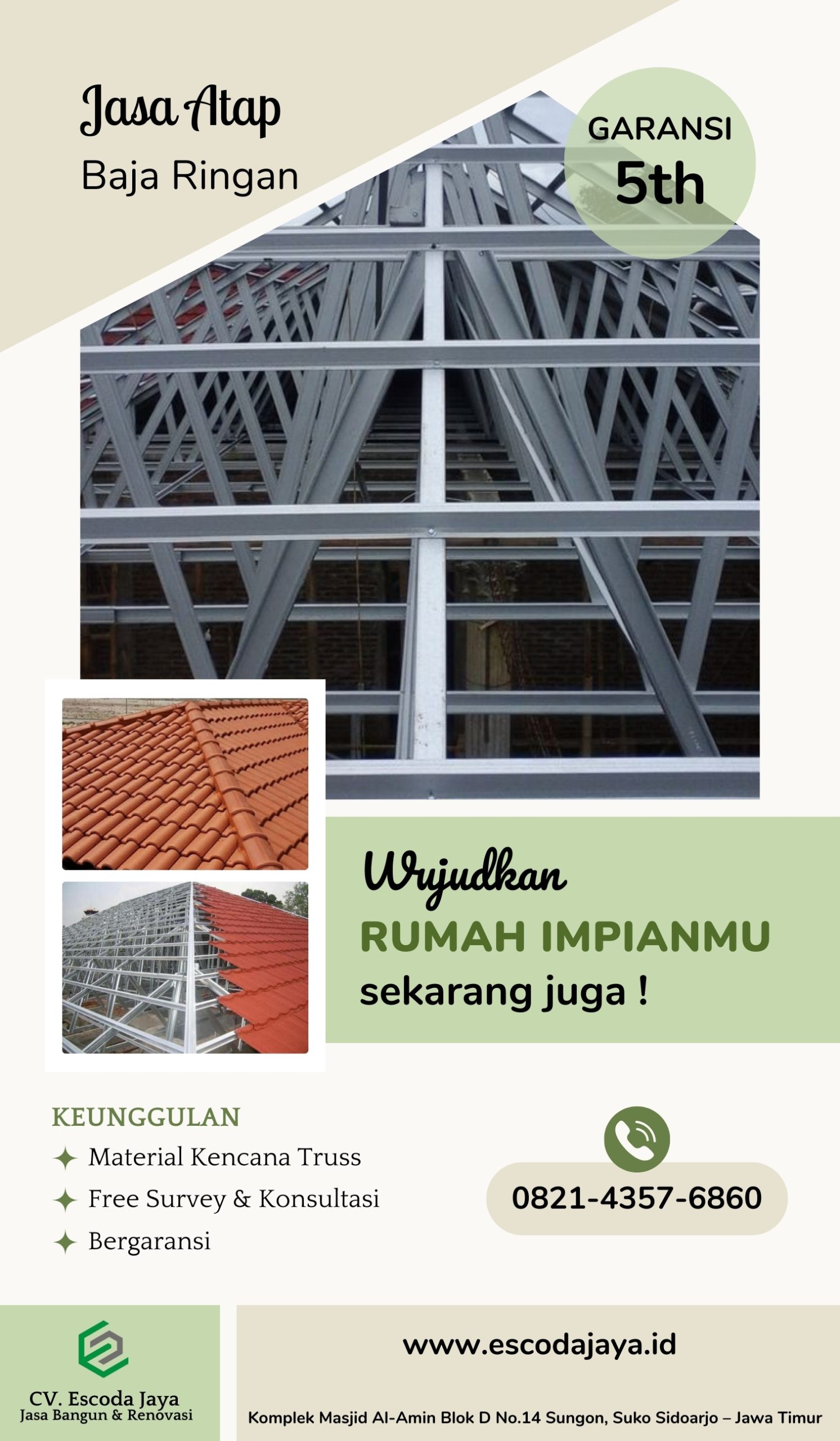 Kontraktor Renovasi Atap Rumah - Jasa Bangun dan Renovasi Rumah